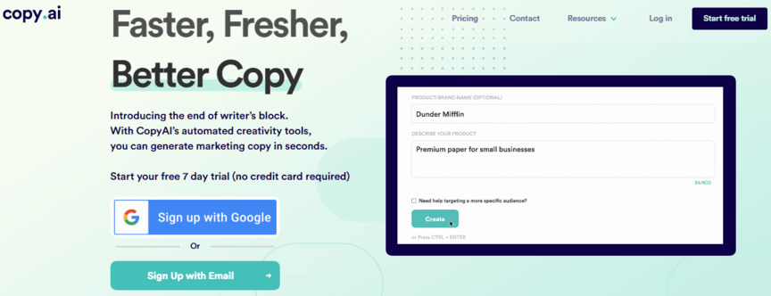 10 AI Copywriting Tools to Help You Write Stellar Content