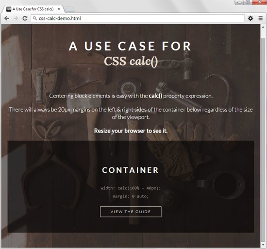 A Quick Overview Of Css Calc 