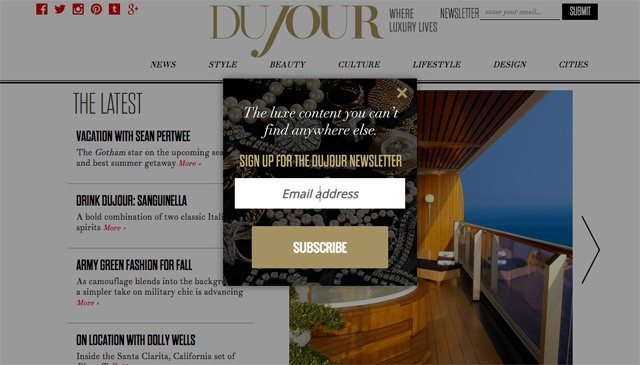 20 Beautiful Examples of Modal Windows