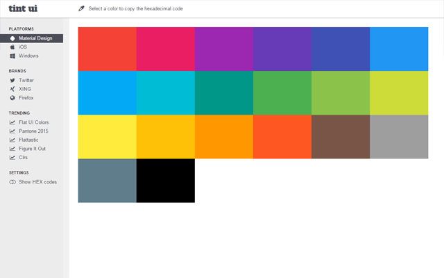 Material Design Color Palettes | 9 Useful Tools | WebFX