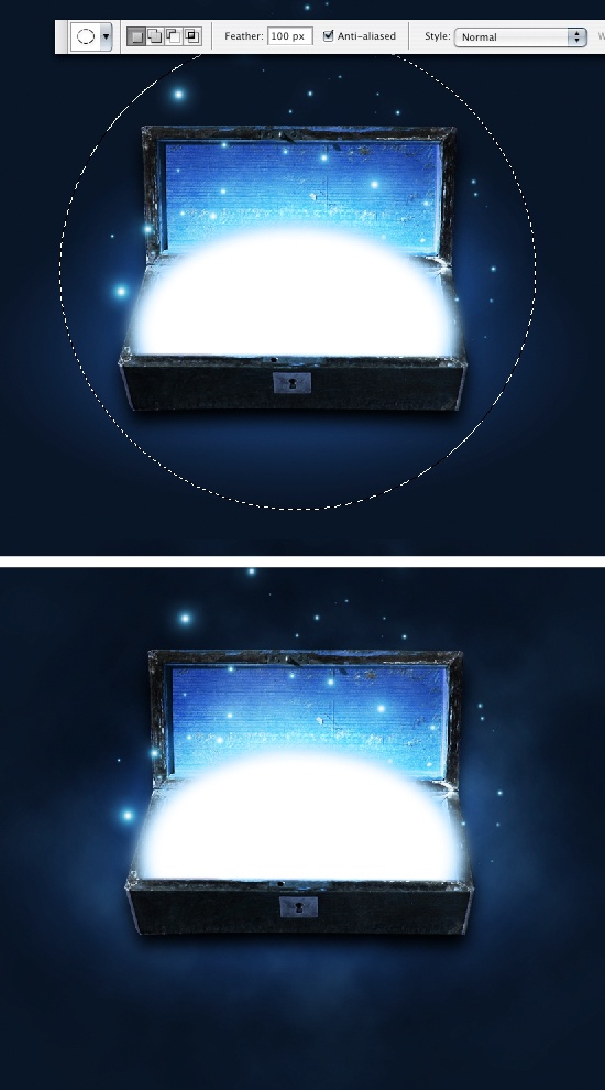 How to Make a Stylish Glowing Box in Photoshop