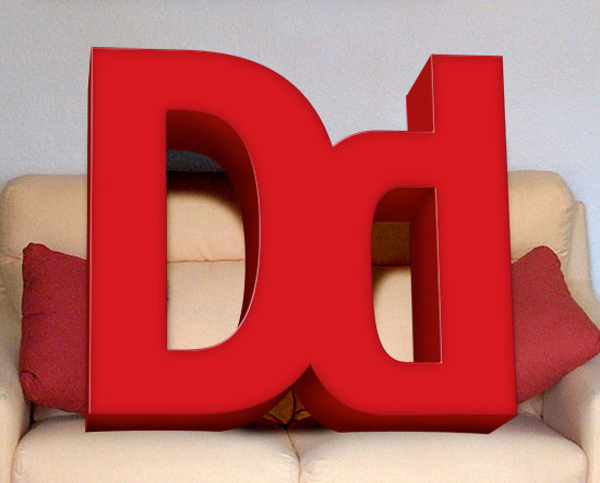 How to Create a 3D Text Photo Manipulation