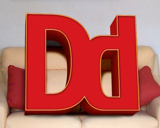 How to Create a 3D Text Photo Manipulation