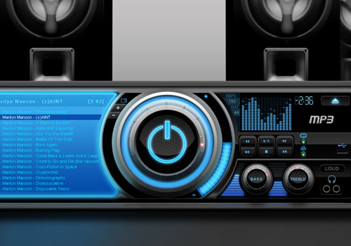 Sleek Interface Designs from DeviantART