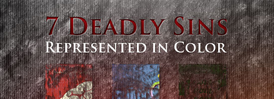 The 7 Deadly Sins Colors