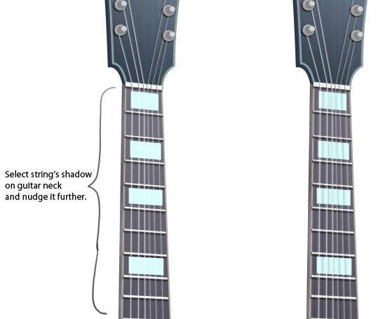 How to Draw a Classic Electric Guitar in Photoshop