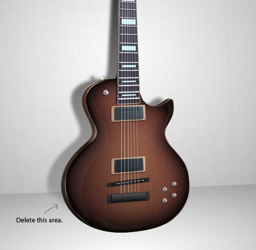 How to Draw a Classic Electric Guitar in Photoshop