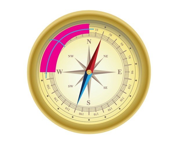 How to Make a Golden Compass in Illustrator