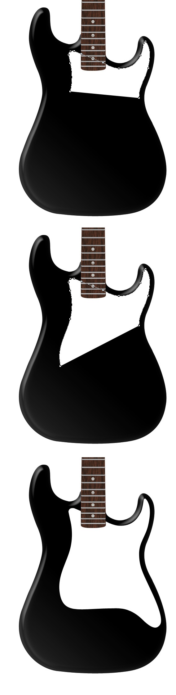 Make a Photorealistic Electric Guitar in Photoshop