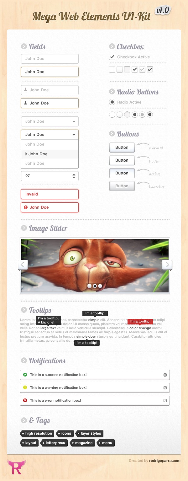 50 Free UI Kits for User Interface Designers