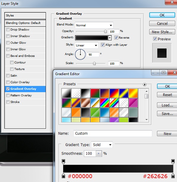 How to Design an LCD Monitor Using Photoshop