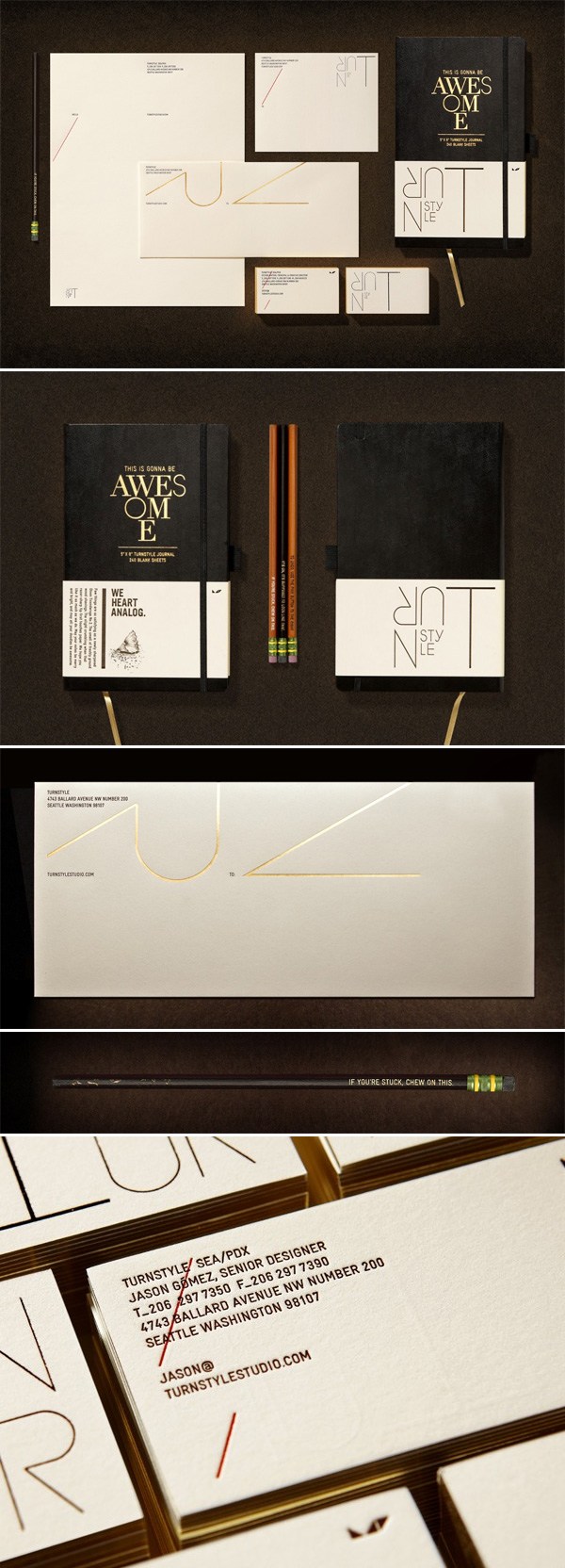 20 Inspiring Examples of Beautiful Stationary Designs