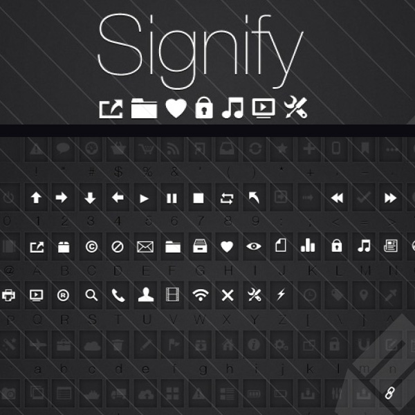 14 Free Icon Fonts for Web Designers