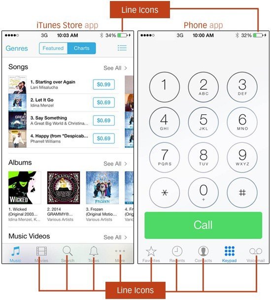 40 Free High-Quality Line Icon Sets