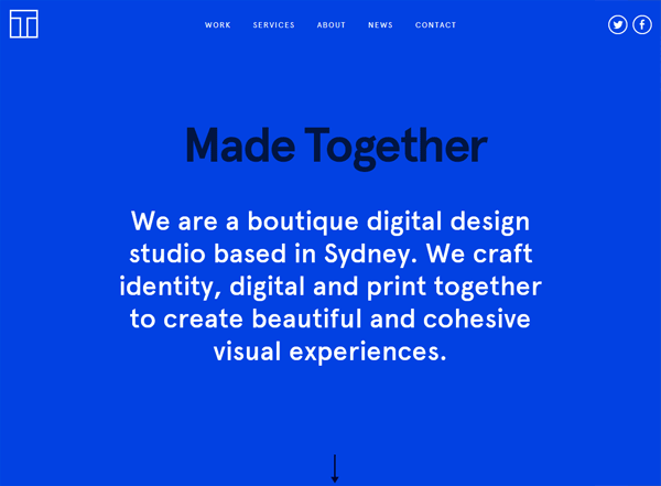 20 Examples of Blue Websites for Design Inspiration