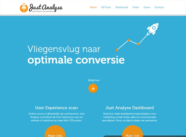 20 Examples of Blue Websites for Design Inspiration