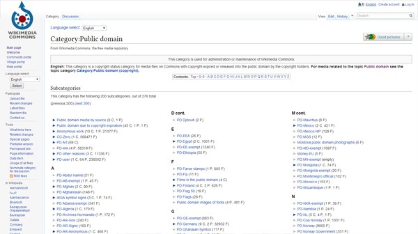 17 Sites for Finding Free Public Domain Images