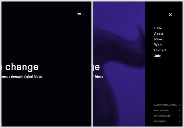A Look at the Off-Canvas Menu Design Pattern