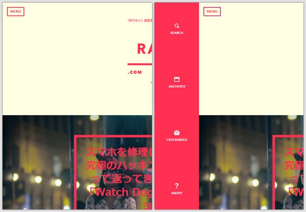 A Look at the Off-Canvas Menu Design Pattern