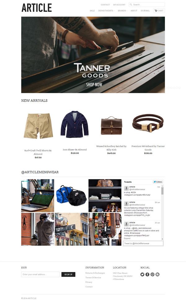 26 Inspiring Fashion Online Store Website Designs
