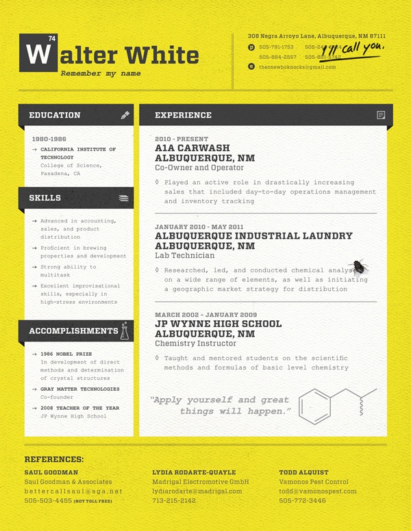 30 Creative Resume Designs for Inspiration