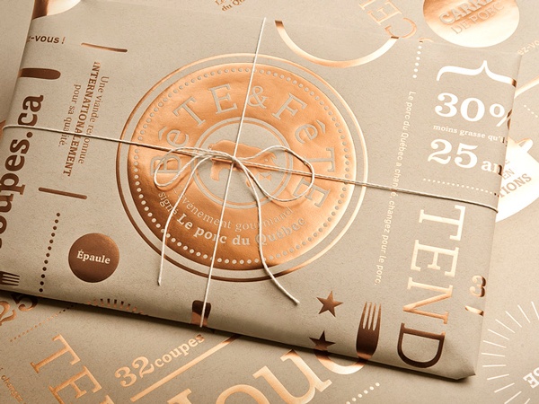 30 Beautiful Foil Stamping Examples