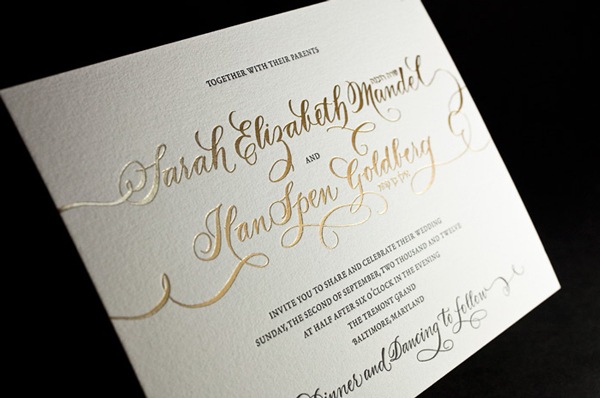 30 Beautiful Foil Stamping Examples