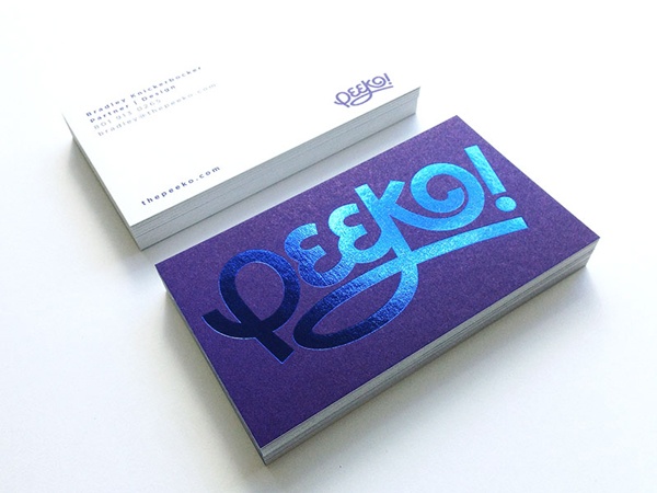 30 Beautiful Foil Stamping Examples