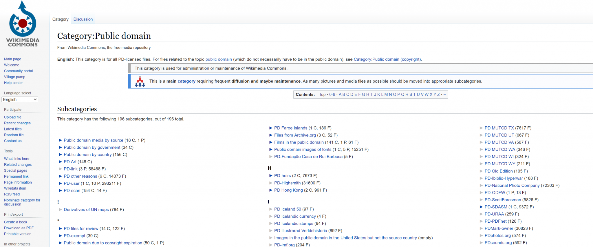 Public Domain Examples