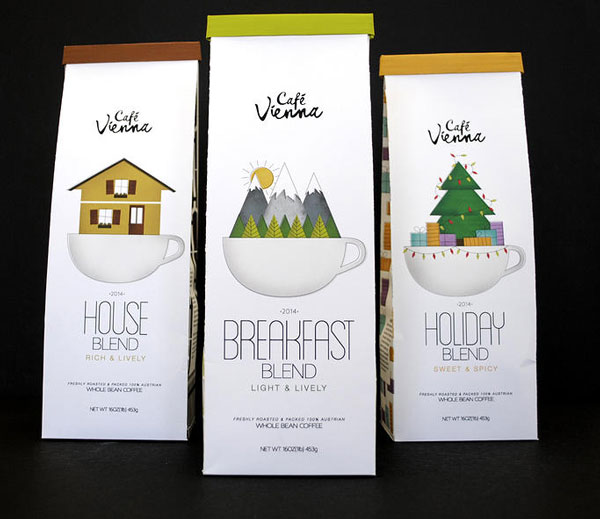 30 Beautiful Coffee Packaging Designs