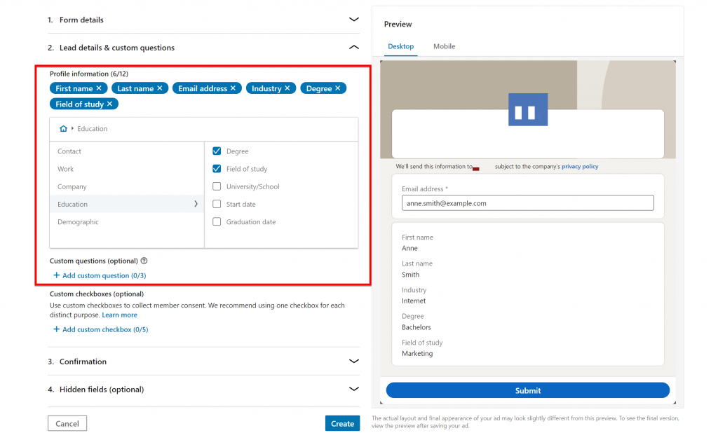 LinkedIn Lead Gen Forms: Get More Customers With LinkedIn
