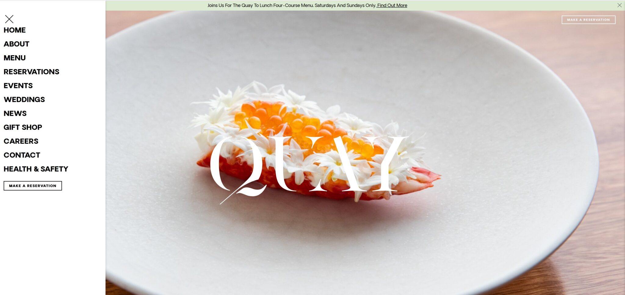 50 Restaurant Website Design Examples (Inspiration)