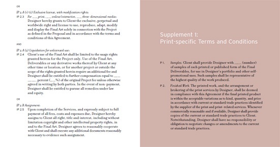 Graphic Design Client Contract Template Jzagrow