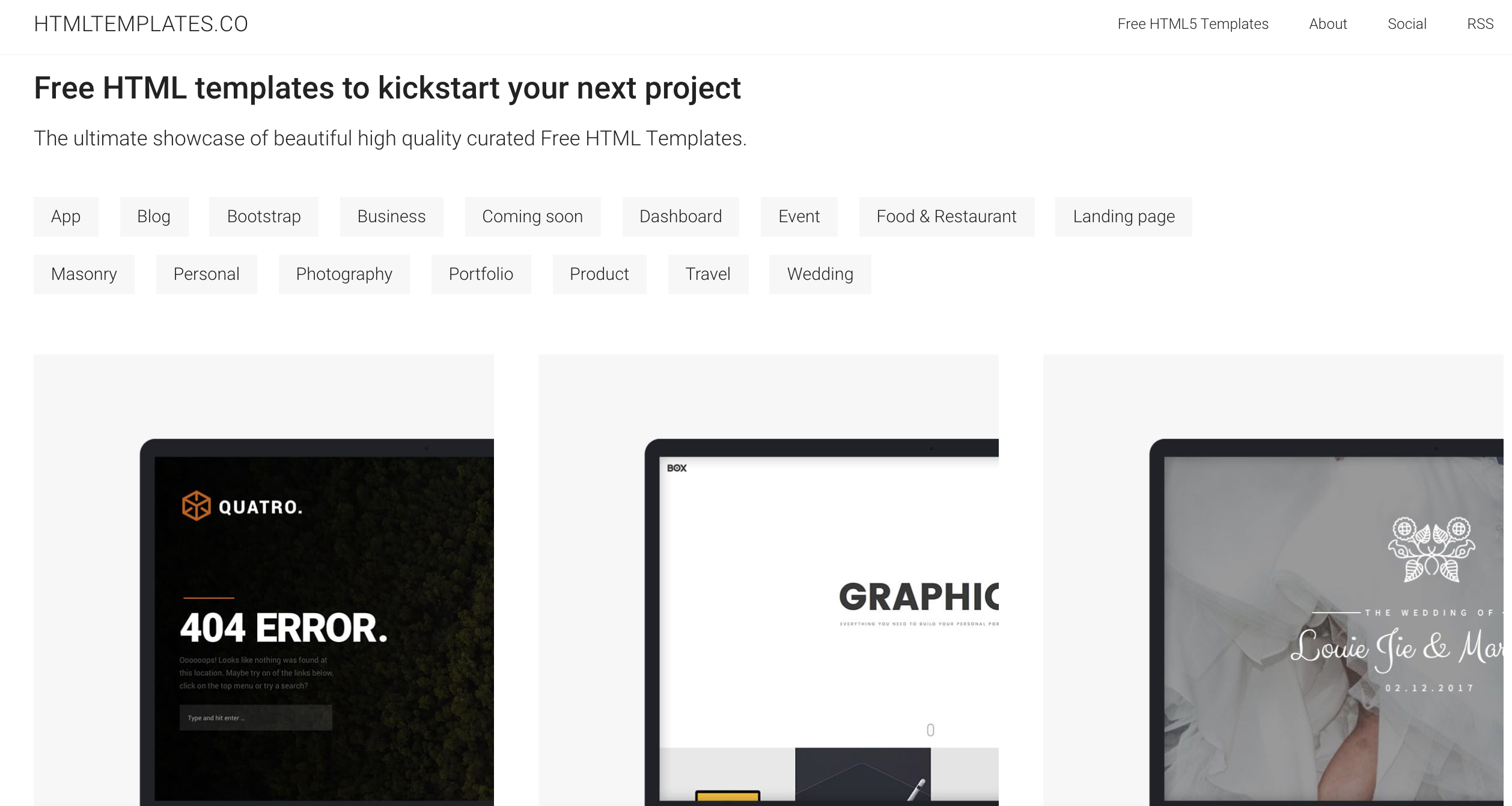 This Site Has a Ton of Free Responsive Design Templates - WebFX