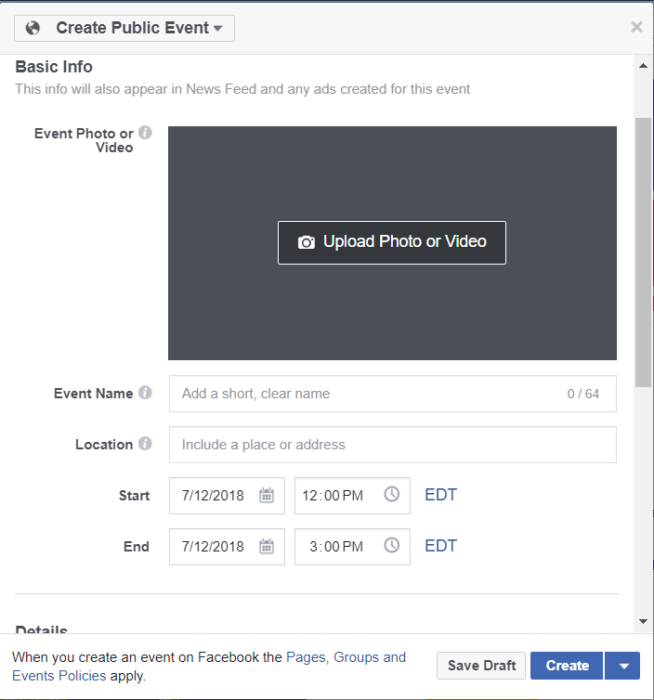 How Do I Choose the Right Facebook Event Photo Size?