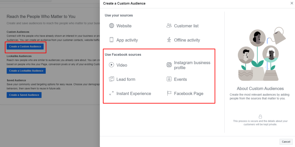 Customer Match Marketing on Facebook — FB Custom Audiences