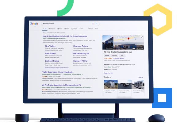 WebFX SEO Case Study | All Pro Trailer Superstore