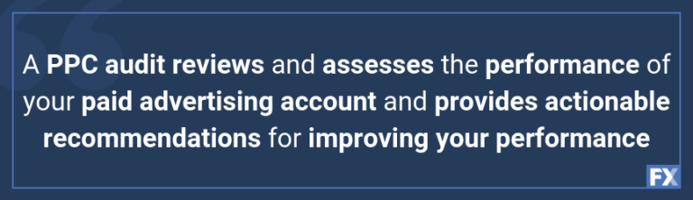 Get a Free PPC Audit | Fast & Free PPC Audit Services | WebFX