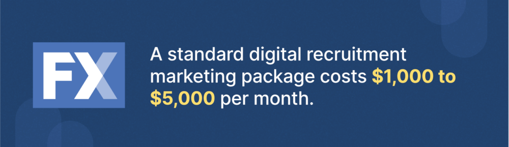 Digital Recruitment Marketing Pricing | WebFX Pricing Guide