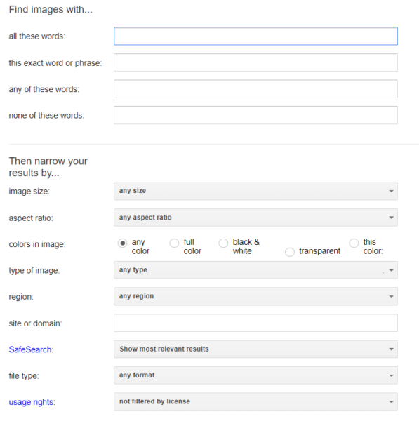 Should You Use Google Images Advanced Search to Find Images?