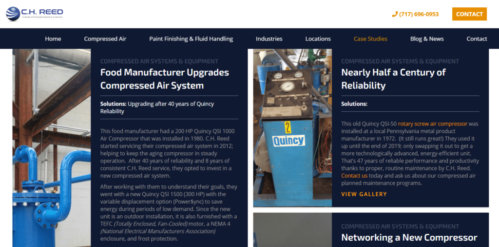 WebFX SEO Case Study | C.H. Reed