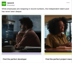 11 LinkedIn Ad Examples to Inspire Your Next Campaign - WebFX