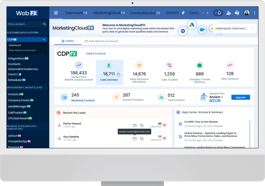 Webfx The Digital Marketing Agency That Drives Revenue