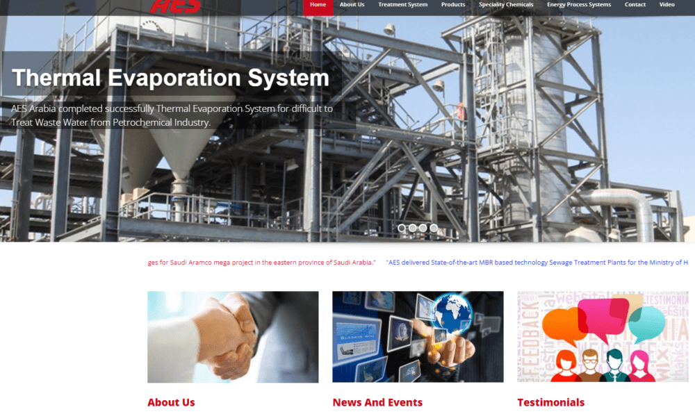 Web Design for Water and Wastewater Treatment Companies