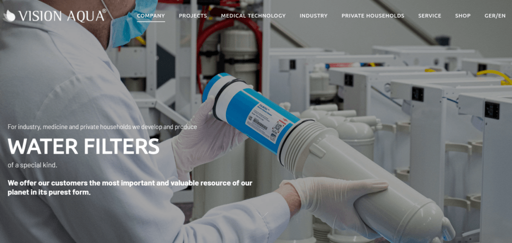 Web Design for Water and Wastewater Treatment Companies