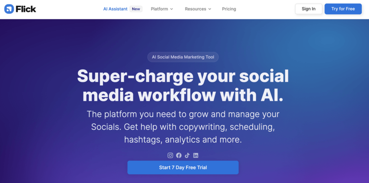 Top AI Tools for Social Media Managers