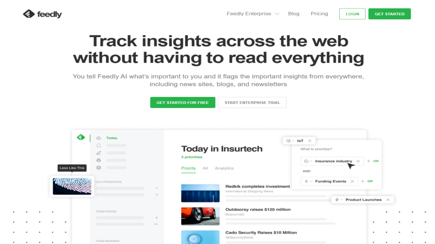 Top 6 Free Online RSS Readers | Free RSS Readers | WebFX