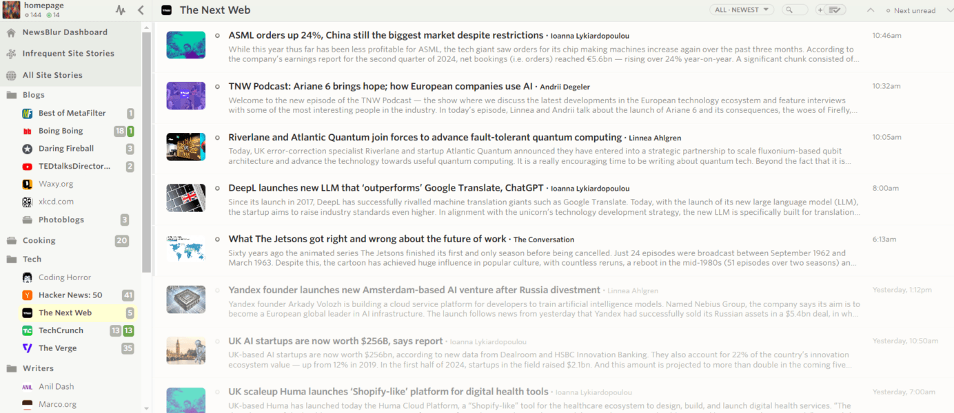 5 Free RSS Readers of 2025 to Streamline Your Online Reading