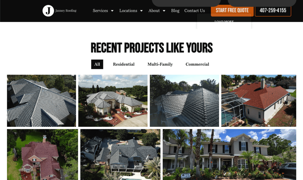27 Roofing Website Designs To Inspire in 2025